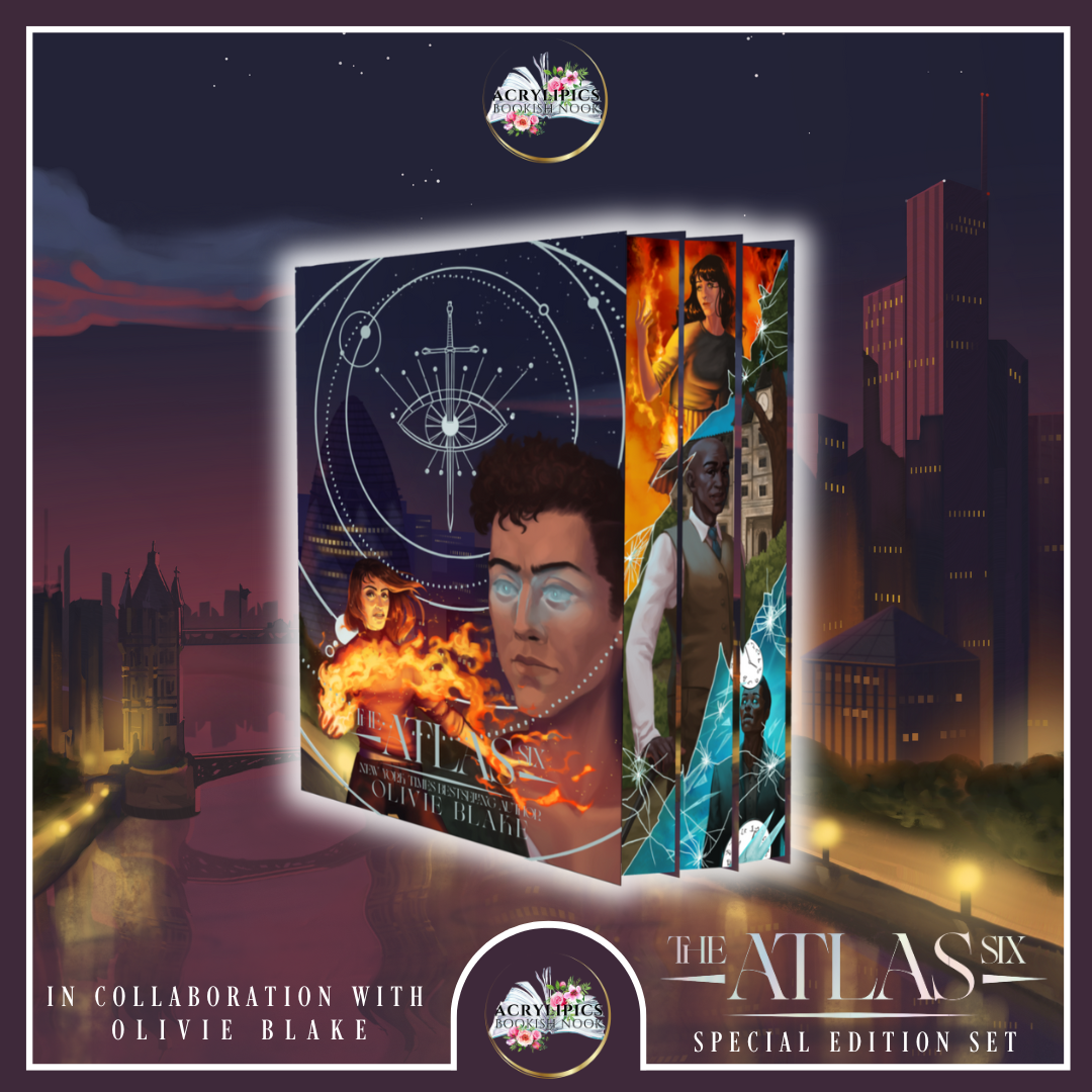 The Atlas Six Series by Olivie Blake - Special Edition Set - Ships End ...
