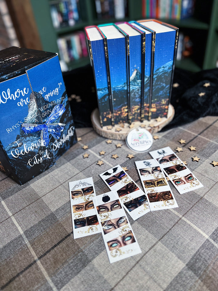 Velaris X ACOTAR Special Edition Book Box Set with Velaris Printed Pag – AcryliPics.com
