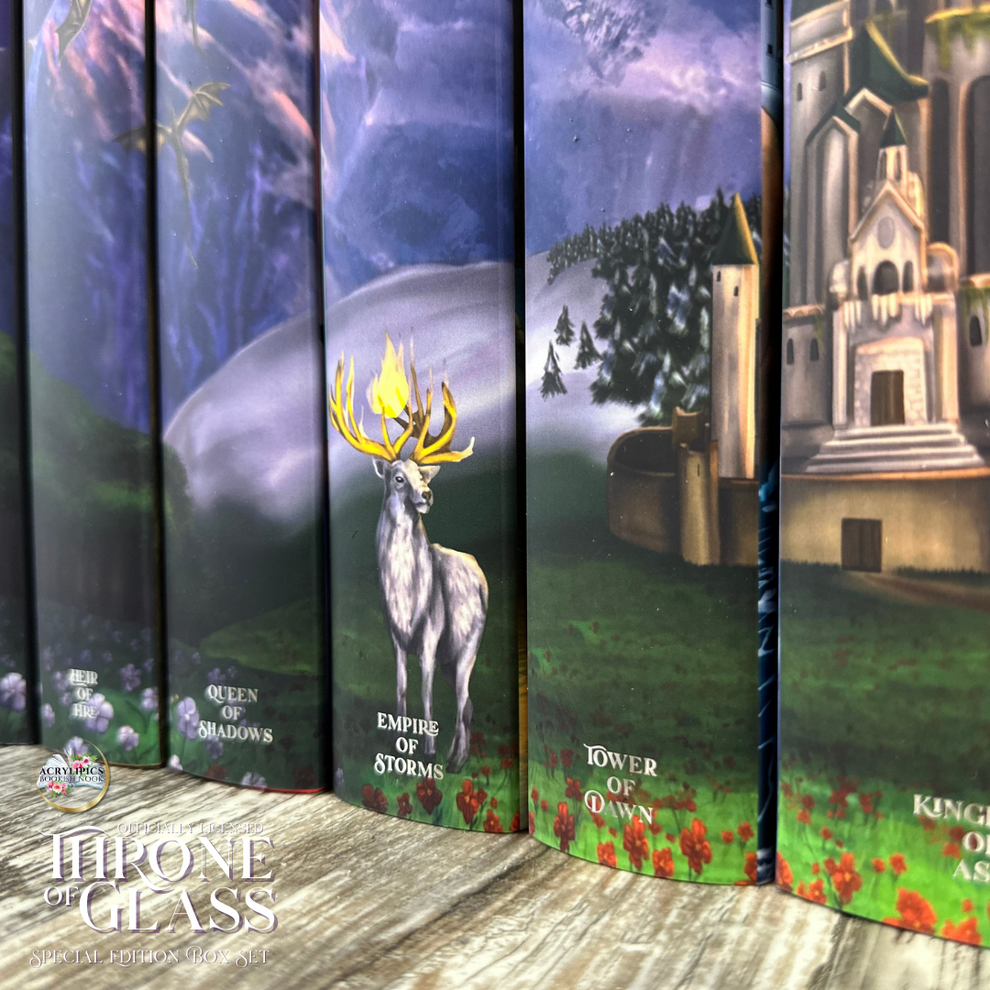 TOG X TERRASEN by Sarah J. Maas - Throne of Glass Special Edition Box ...