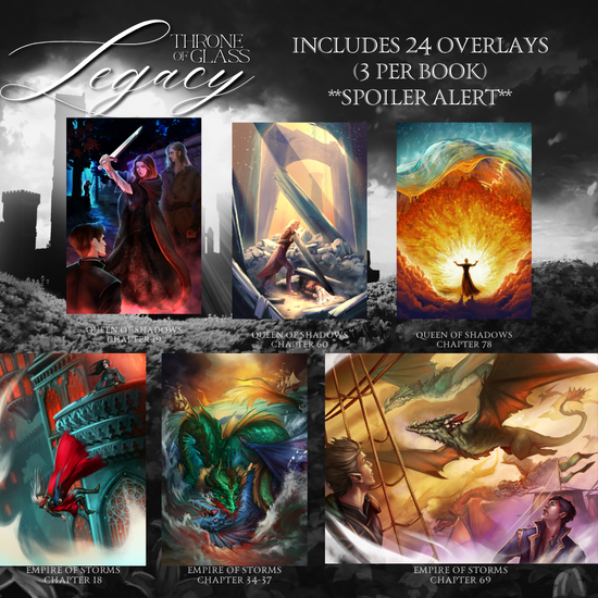 TOG LEGACY (ALL INCLUSIVE PACKAGE) by Sarah J. Maas - Throne of Glass ...