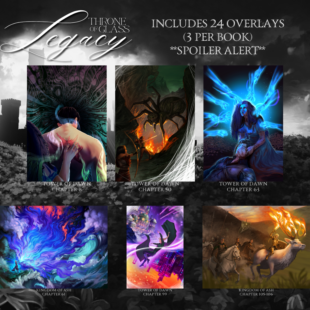 TOG LEGACY (OPTION 3: LOCATIONS DUST JACKETS) by Sarah J. Maas - Thron ...