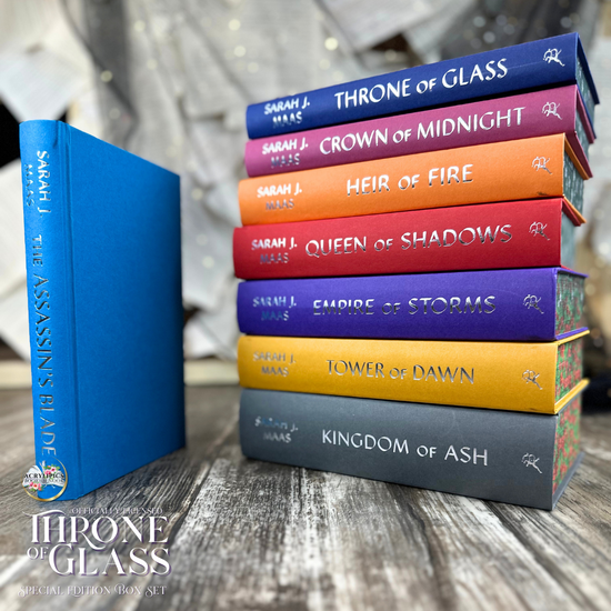 TOG X TERRASEN by Sarah J. Maas - Throne of Glass Special Edition Box ...