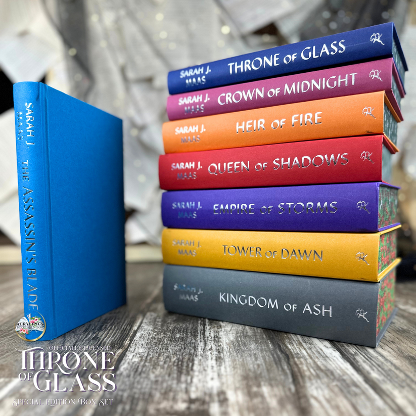Throne Of Glass Series By Sarah J Maas Special Edition Box Set Pre