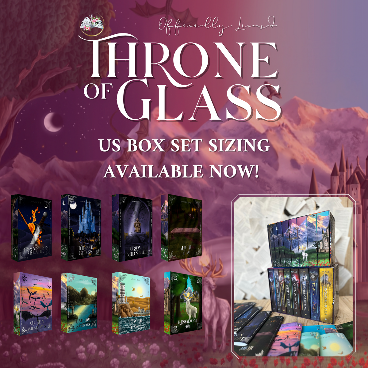 Officially Licensed Dust Jackets – AcryliPics.com