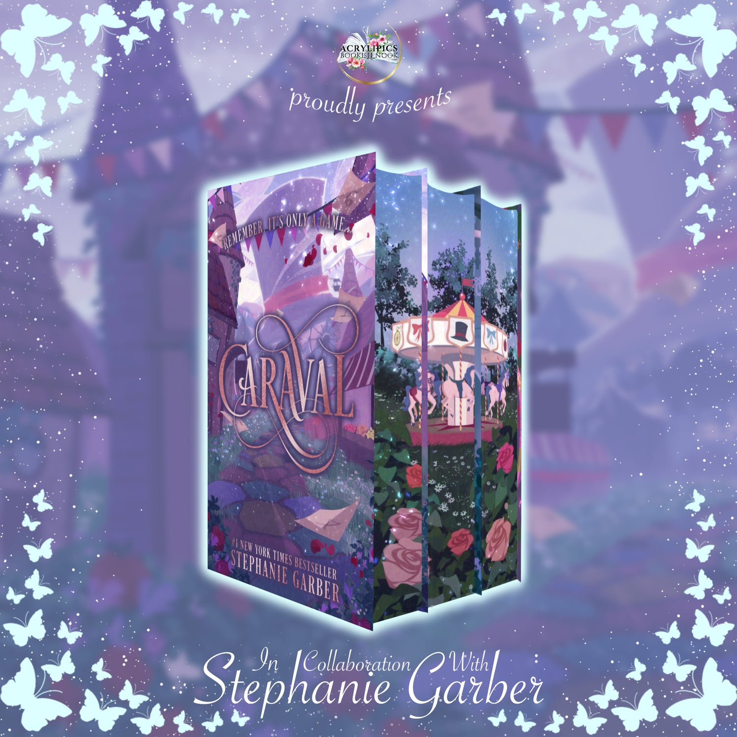 Caraval Series by Stephanie Garber Special Edition Set - SHIPS BY THE – AcryliPics.com