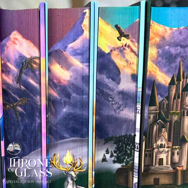 TOG X TERRASEN by Sarah J. Maas - Throne of Glass Special Edition Box ...