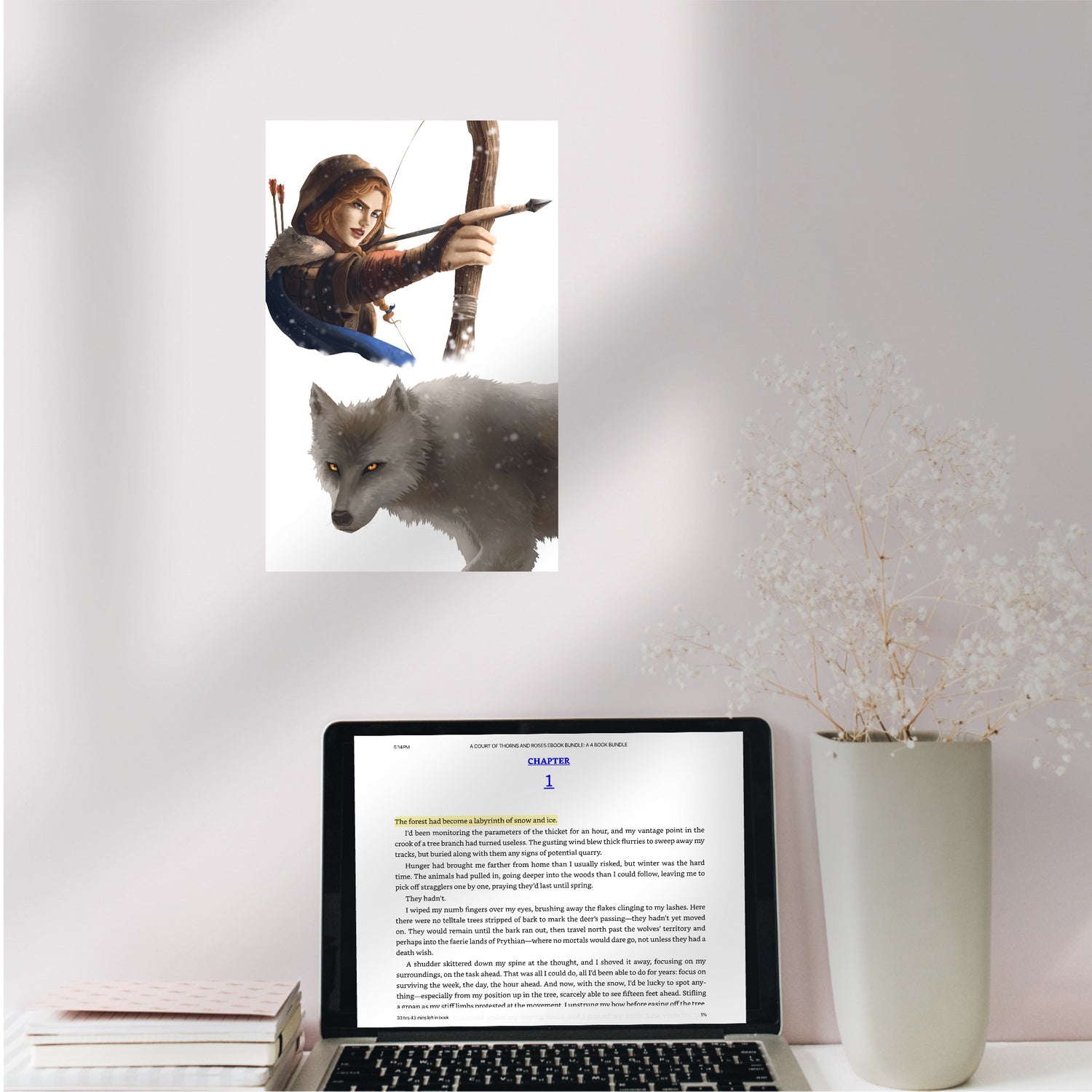 ACOTAR Chapter One Collector's Vinyl Poster – AcryliPics.com