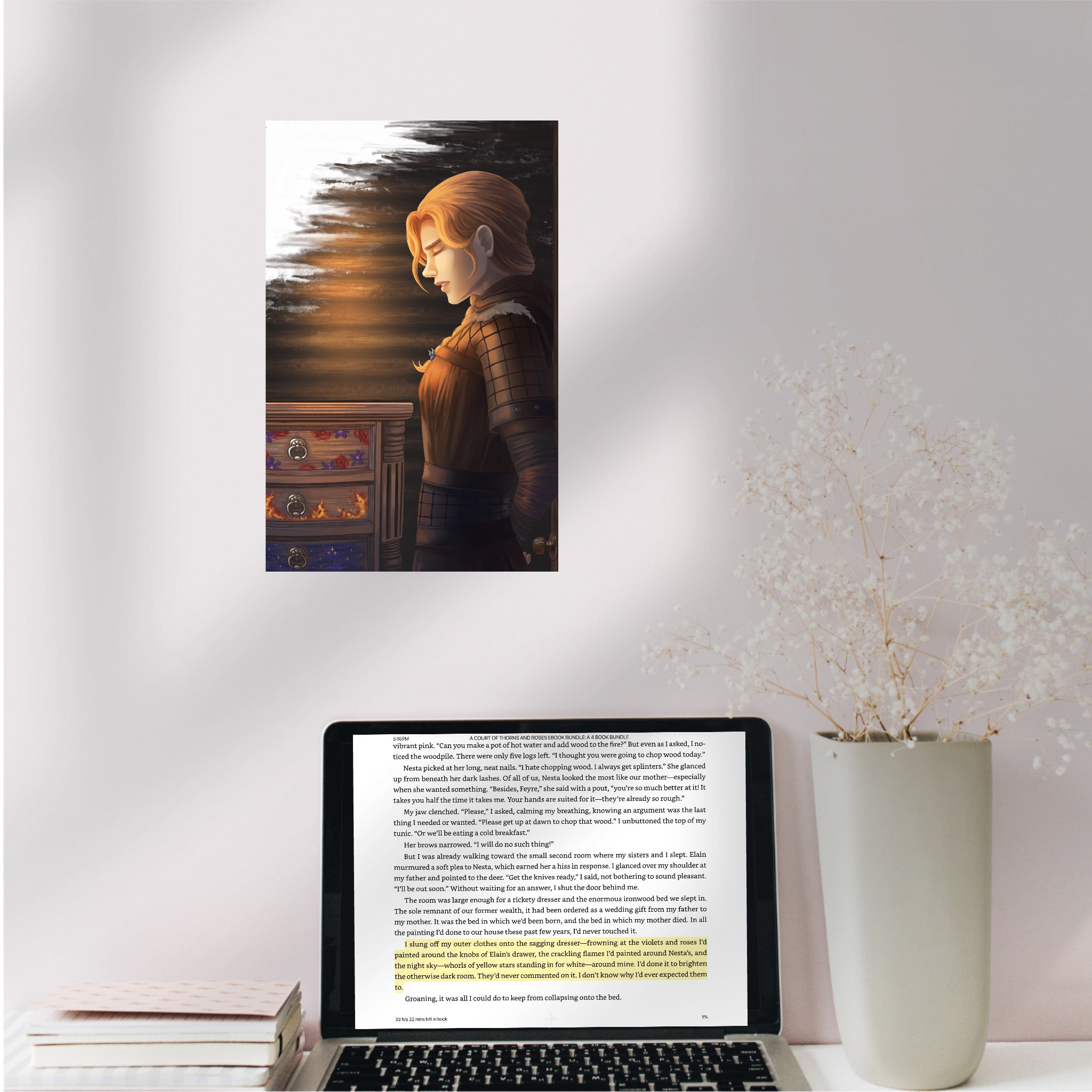 ACOTAR Chapter Two Collector's Vinyl Poster – AcryliPics.com