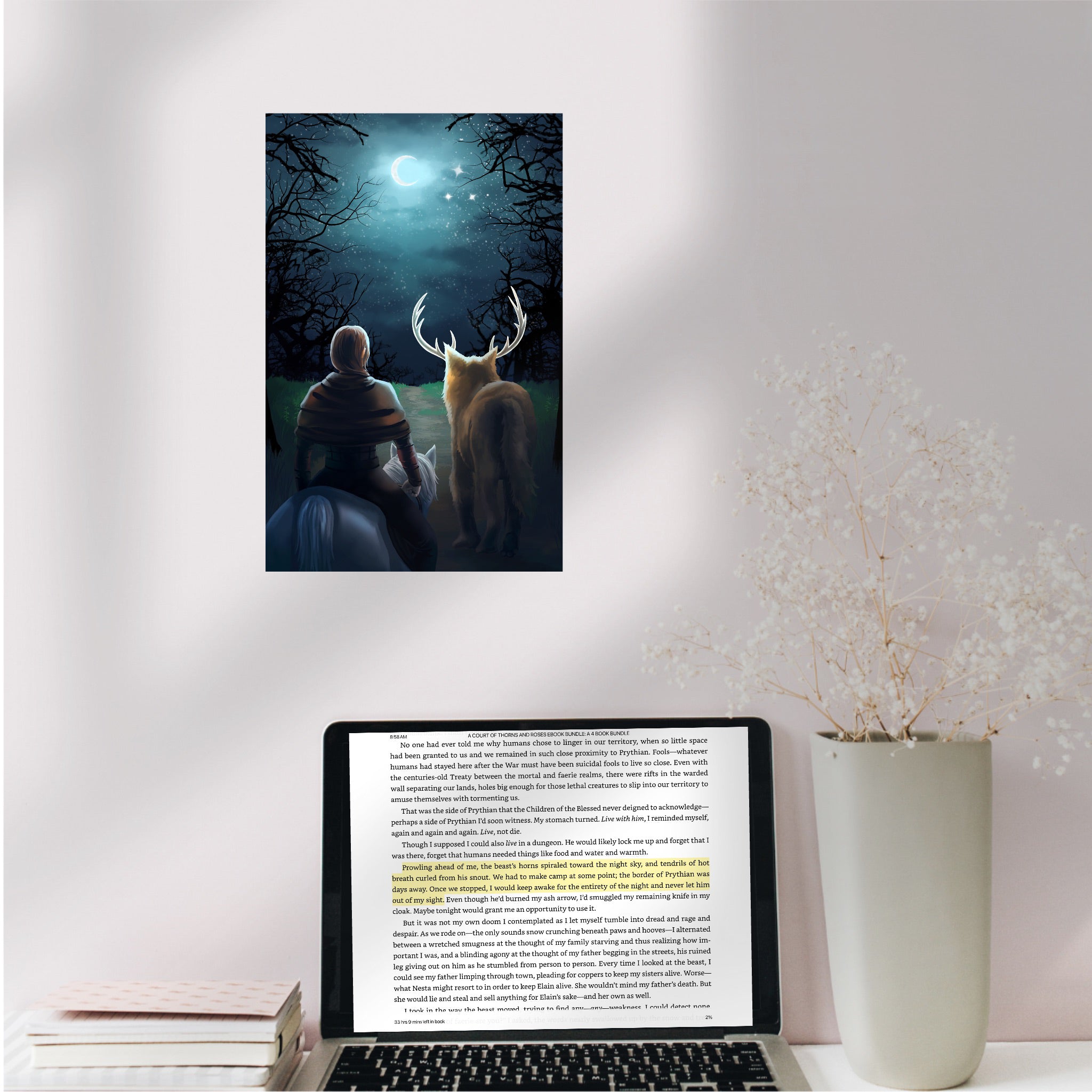 ACOTAR Chapter Five Collector's Vinyl Poster – AcryliPics.com