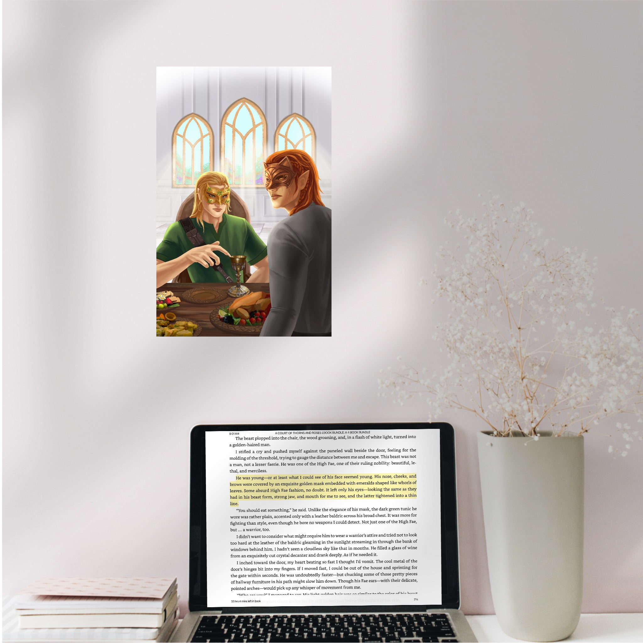 ACOTAR Chapter Six Collector's Vinyl Poster – AcryliPics.com