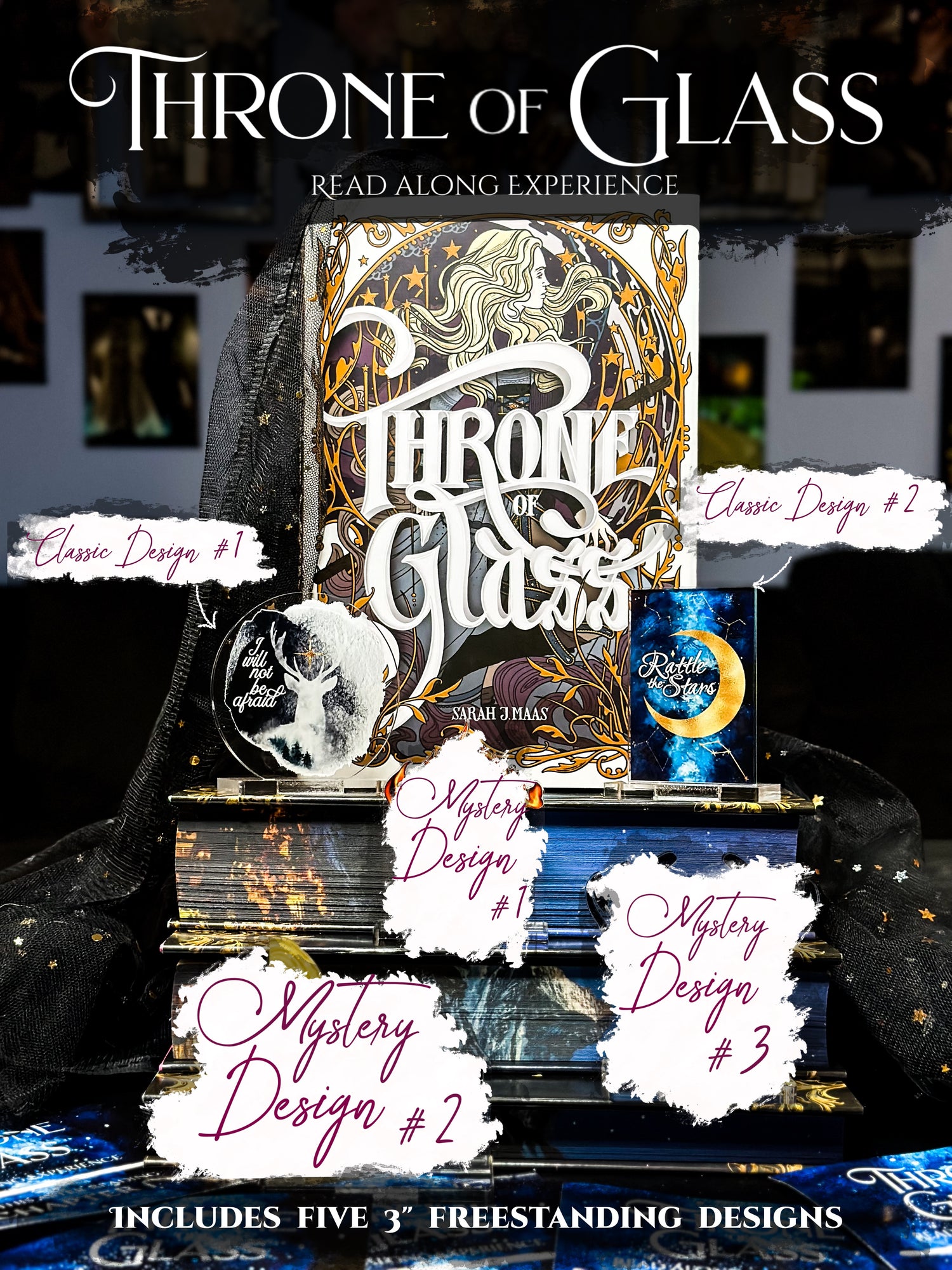 Throne of Glass - Officially Licensed Sarah J. Maas Bookish Collection ...